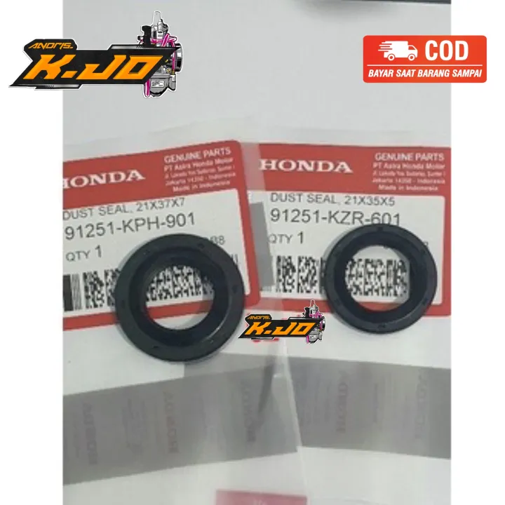 SIL SEAL RODA DEPAN SET KIRI KANAN VARIO 125 OLD BOHLAM SCOOPY ESP K93 ...