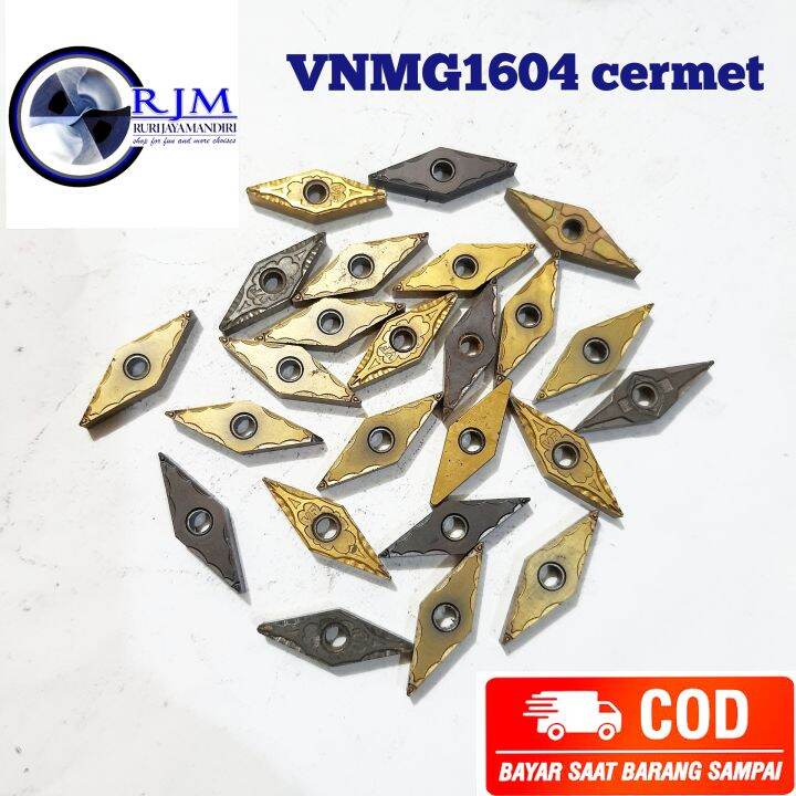 betel bubut pahat bubut insert VNMG 16 04 cermet bukan carbide cocok untuk holder MVJNR MVJNL ...