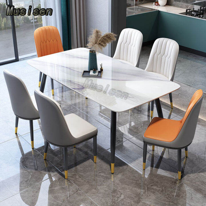 MUSISEN meja makan 4 kerusi murah murah offer Sintered stone Dining ...