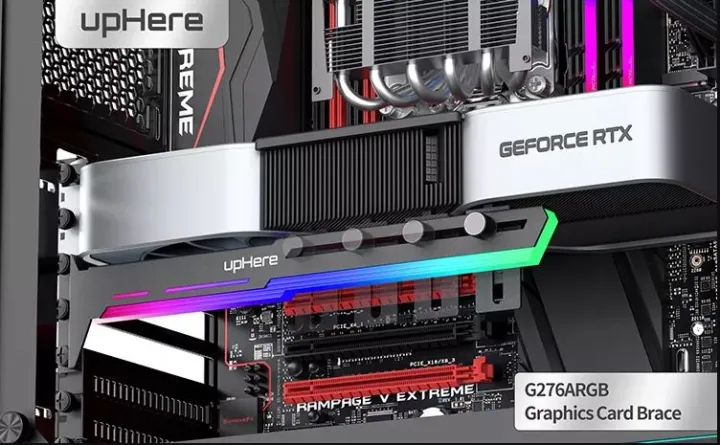 GPU Holder Gpu Bracket Support Graphics Card SYNC Motherboard 3PIN ARGB ...