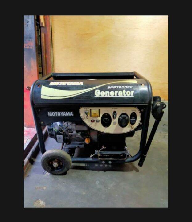 genset generator 7000 Watt, merek motoyama, Made in Taiwan, Bks normal ...