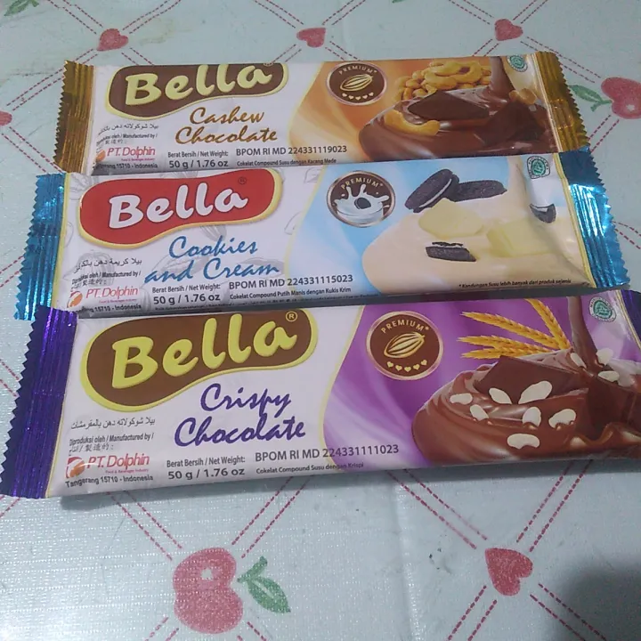 Bella Chocolate Bars 50gr | Lazada Indonesia