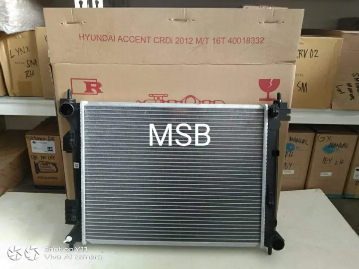 Hyundai Accent CRDI Radiator 2012 | Lazada PH