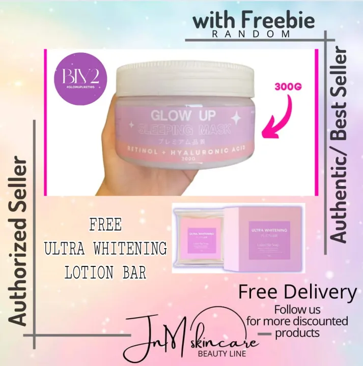 BLV2 Sleeping Mask and Ultra Whitening Lotion Bar | Lazada PH