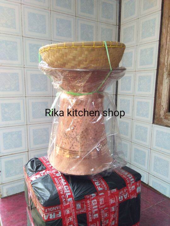 seeng tembaga kuno plus kukusan bambu | Lazada Indonesia