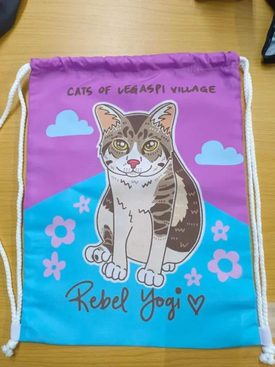 Rebel Yogi Drawstring Bag | Lazada PH
