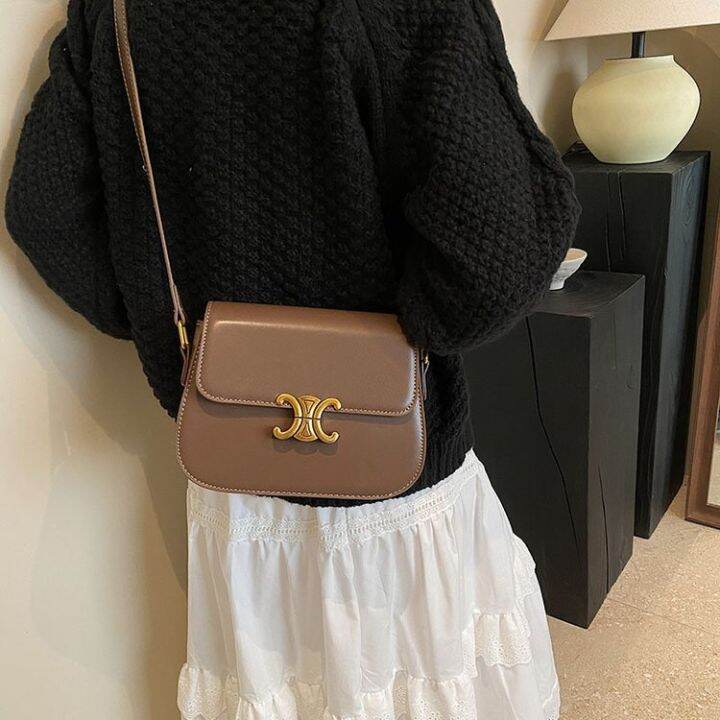 MENYON กระเป๋าครอสบอดี้แฟชั่นของผู้หญิงประตูชัยฤดูหนาวอเนกประสงค์ ...