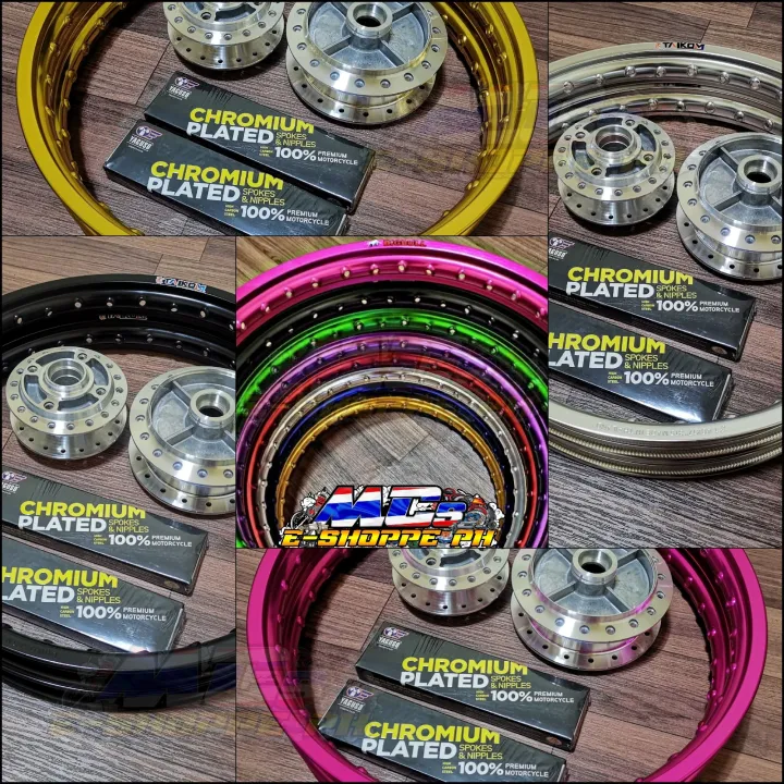 Rim Set for Wave / XRM / RS / Smash (w/ Hub & Rios) | Lazada PH