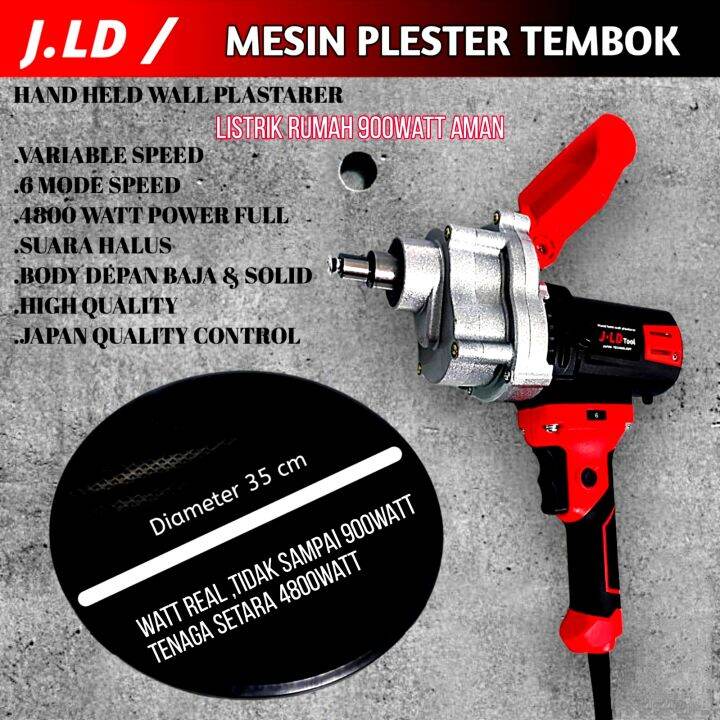 Mesin penghalus plester acian semen tembok plesteran Aci jadi rata ...