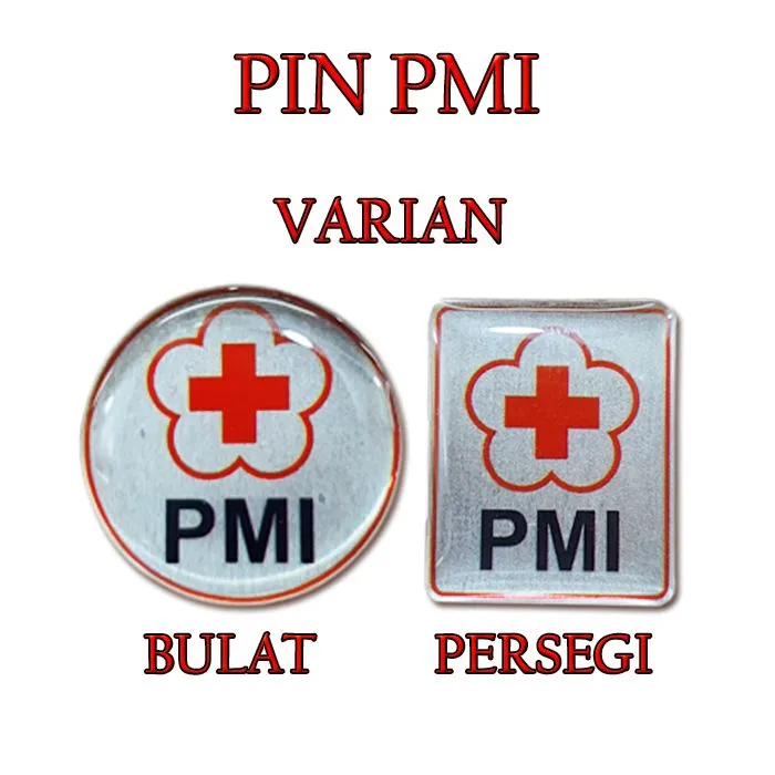 Pin PMI ( PALANG MERAH INDONESIA) | Lazada Indonesia