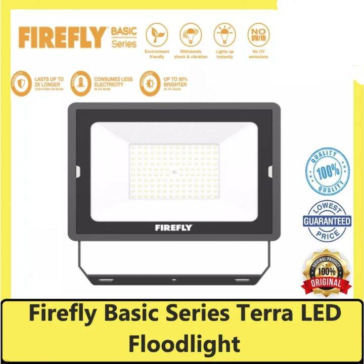 firefly terra led floodlight daylight /citylight led flood light warmwhite available : 50w, 70w ...