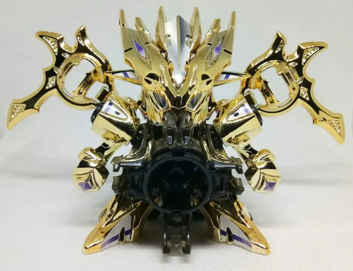 Takara Tomy B-Daman Cross Fight WBMA Gold Twin Drazeros Complete Set ...