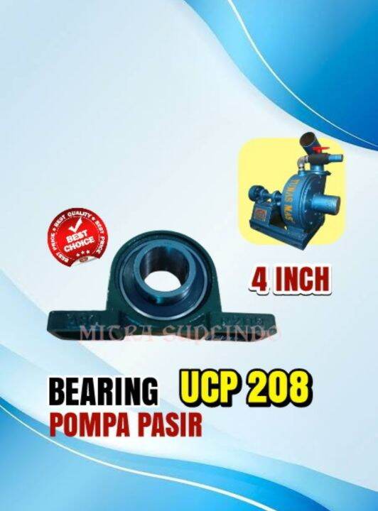 Bearing UCP208 untuk pompa sedot pasir 4 inch | Lazada Indonesia