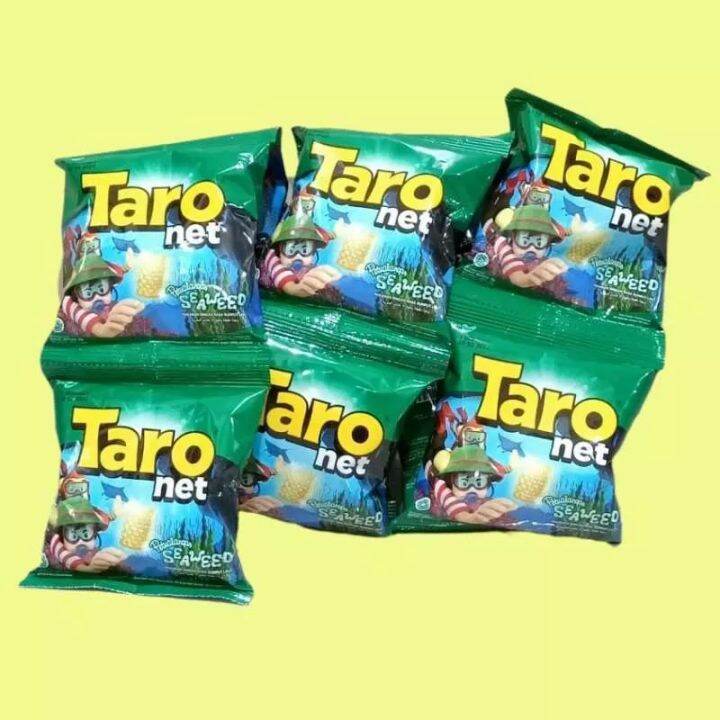 Taro Net Potato Bbq Seaweed Rumput Laut Isi 10/pack | Lazada Indonesia