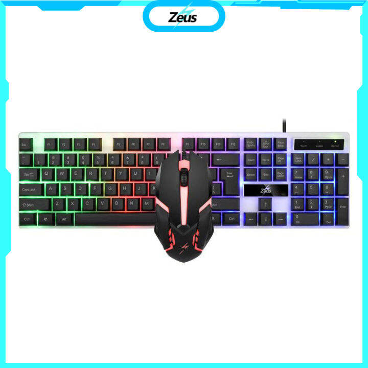 Zeus K001 - LED( Amazing Swiftness ）Gaming Keyboard And Mouse Bundle ...