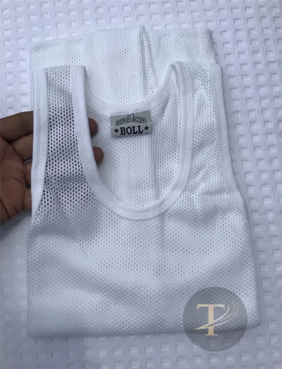 Boll Aircool Sando Men’s Adult Soft Net Premium Innerwear sold per ...