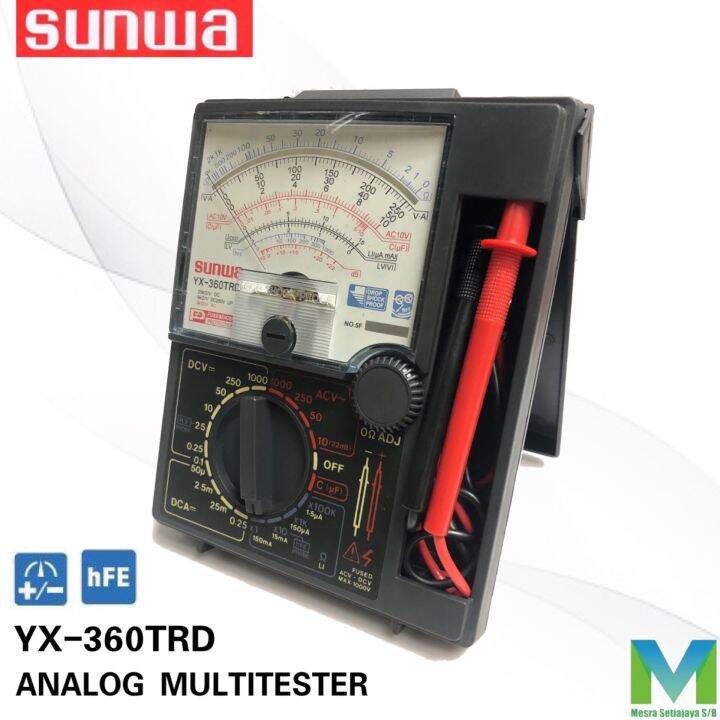 SUNWA Analog Multimeter 7-Function 16-Range Original YX-360TRD | Lazada