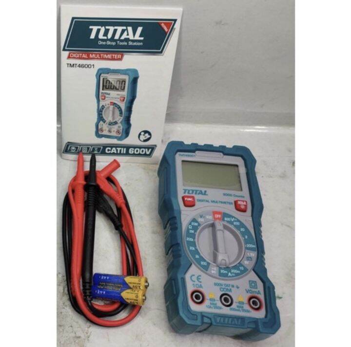 TOTAL POCKET SIZE DIGITAL MULTIMETER TESTER TMT46001 | Lazada PH