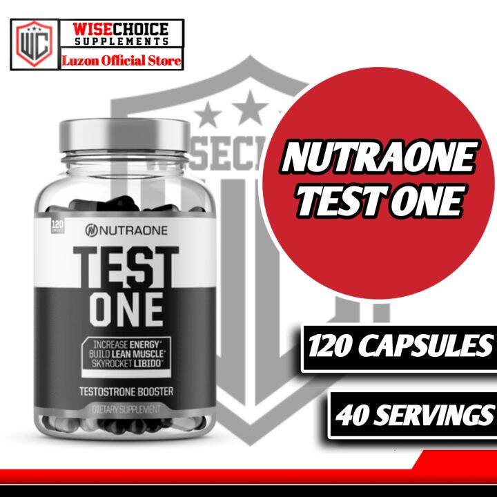 NUTRAONE TEST ONE 120 CAPSULES | Lazada PH