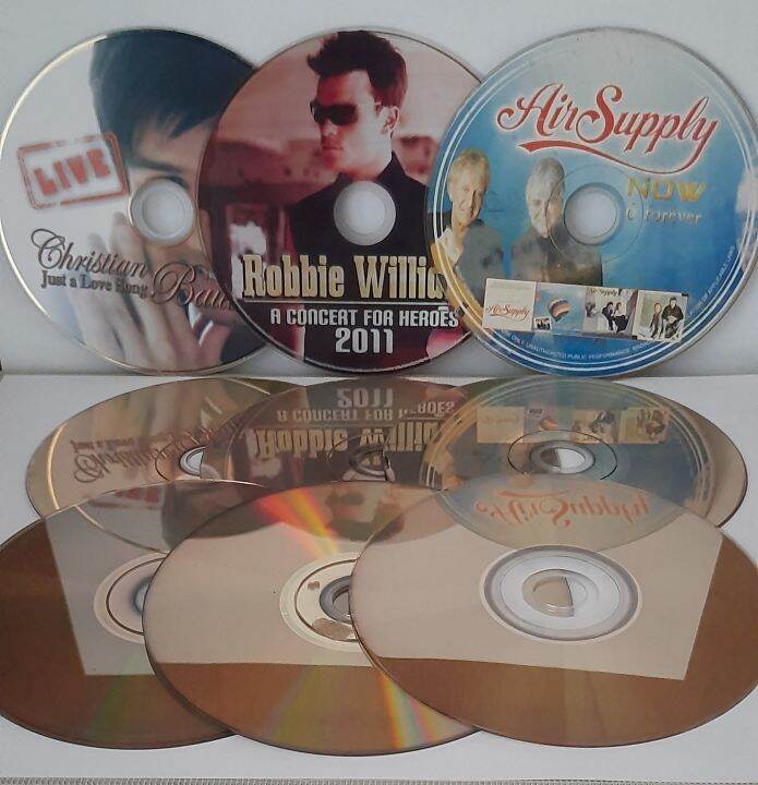 Kepingan Dvd Vcd Cd Bekas 20 pcs Kerajinan Tangan | Lazada Indonesia