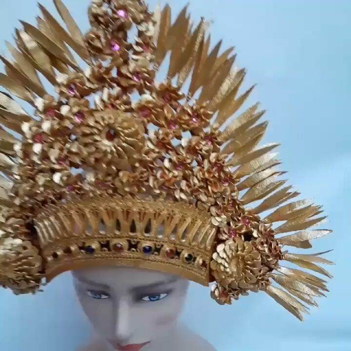 Mahkota gelungan tari Sekar Jagat bali busana adat bali | Lazada Indonesia