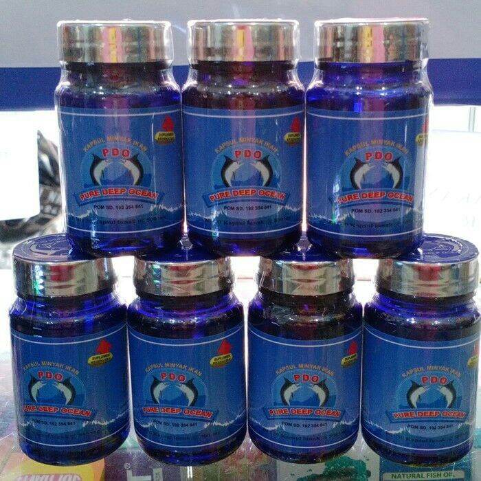 PDO MINYAK IKAN isi 30 kapsul | Lazada Indonesia