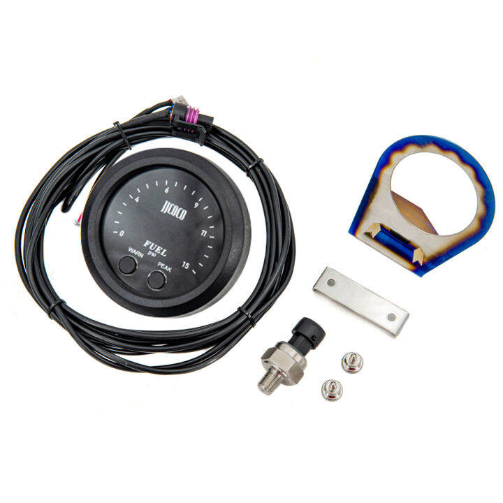 Universal 52mm Ultra-Thin Electronic Fuel Pressure Gauge With 1/8 Npt ...