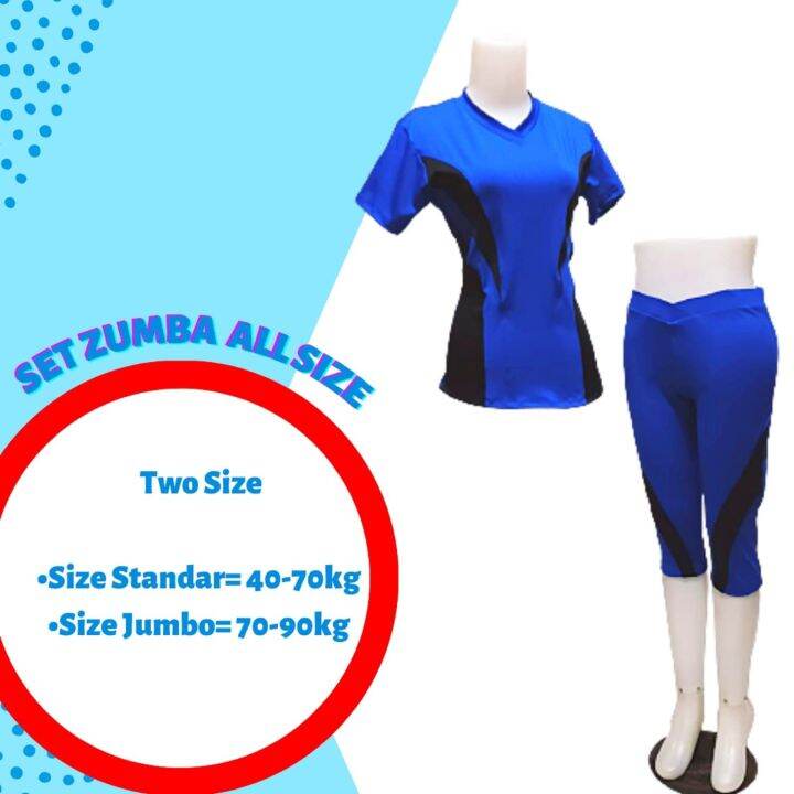 Seragam olahraga senam outdoor indoor | Lazada Indonesia