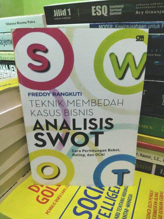 Teknik Membedah Kasus Bisnis ANALISIS SWOT - Freddy Rangkuti | Lazada ...