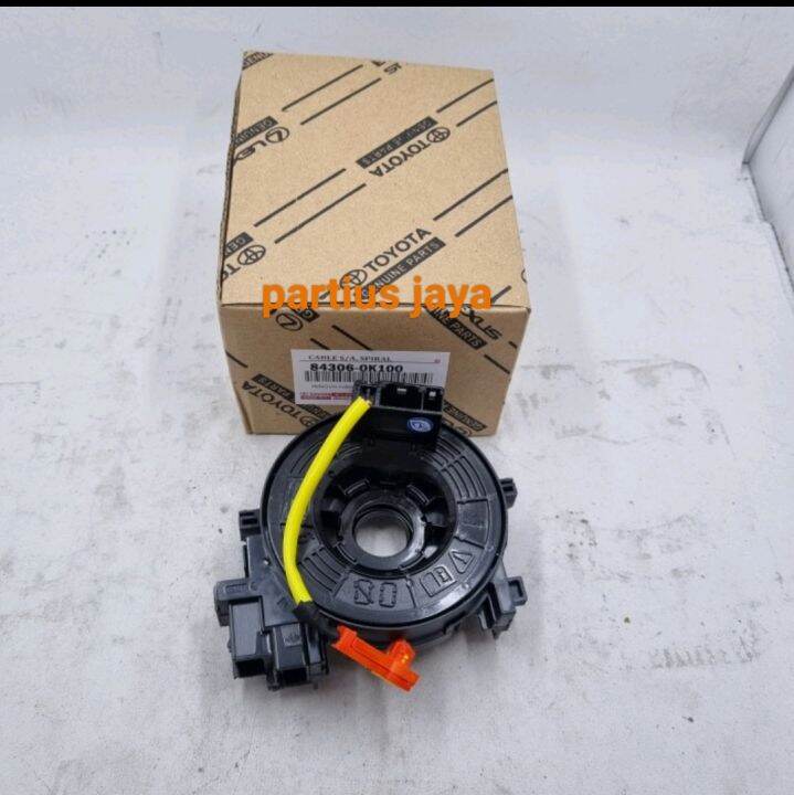 CABLE SPIRAL KLAKSON TOYOTA HILUX REVO INNOVA INOVA 84306-OK100 ...