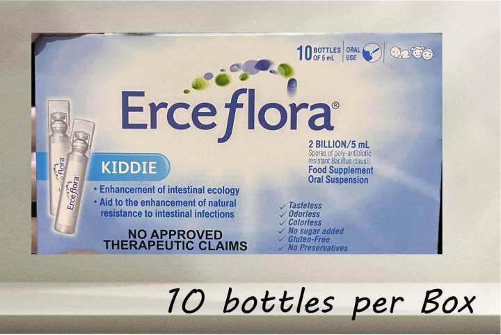 Erceflora Kiddie and Adult 10 bottles per Box | Lazada PH