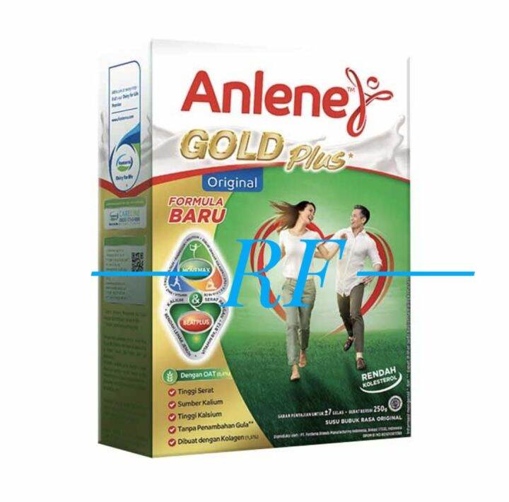 Anlene Gold Original atau Plain 650 g atau gram (Fonterra) | Lazada ...