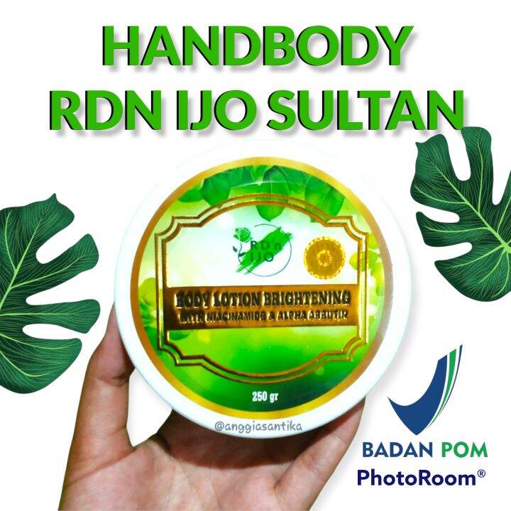HANDBODY SULTAN RDN IJO HB NIACINAMIDE | Lazada Indonesia