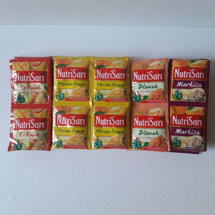 Nutrisari 1 renceng 10 sachet | Lazada Indonesia
