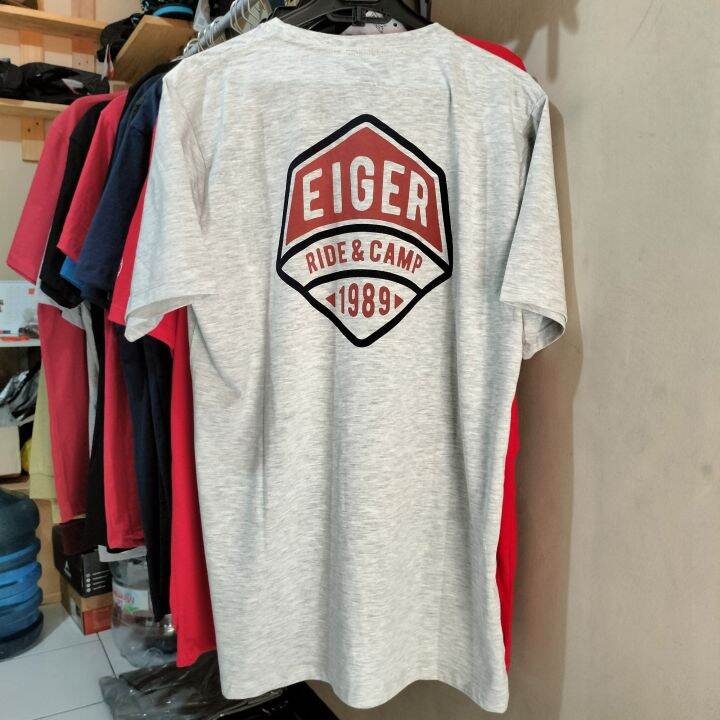 Kaos Pendek Eiger Ride&Cam 1989 Full | Lazada Indonesia