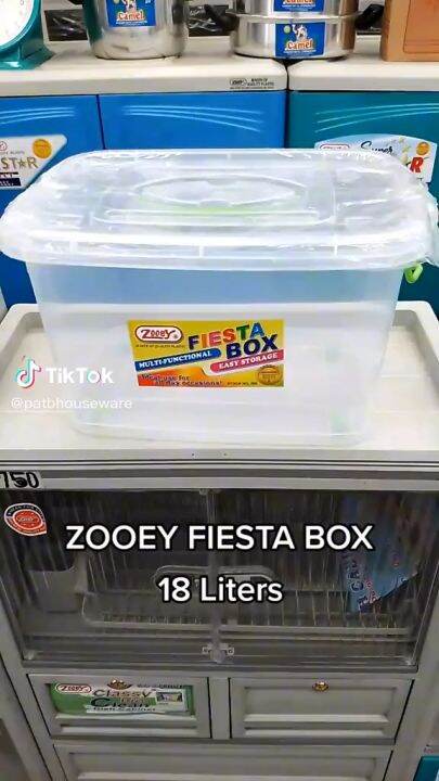 Zooey Fiesta Box/Storage Box (Random Color) | Lazada PH
