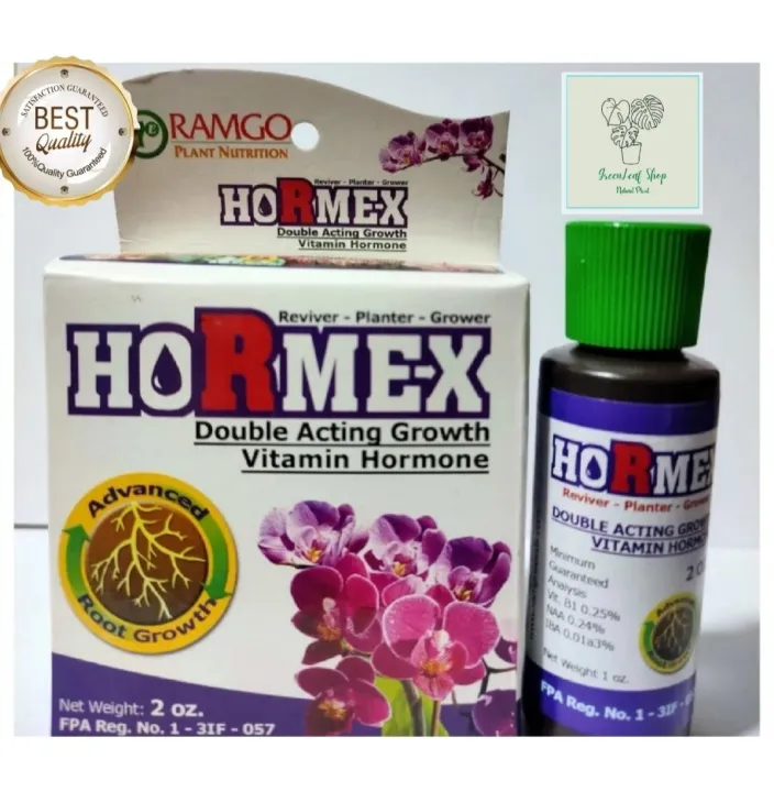 Ramgo HORMEX Liquid Rooting Stimulant (Pampa-ugat) with Vitamin Hormone ...