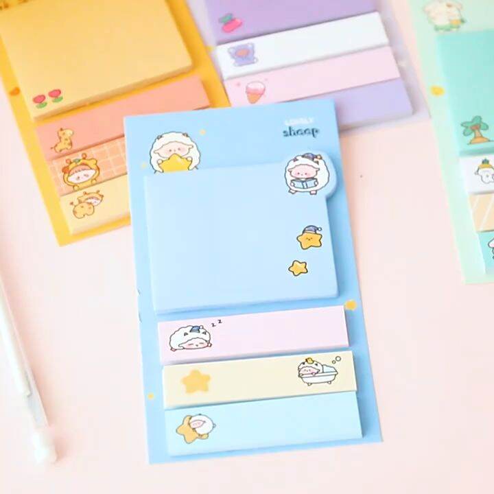 Sticky Note / Memo Stick / Notes Kertas Tempel Cute Lucu Bear Sheep ...