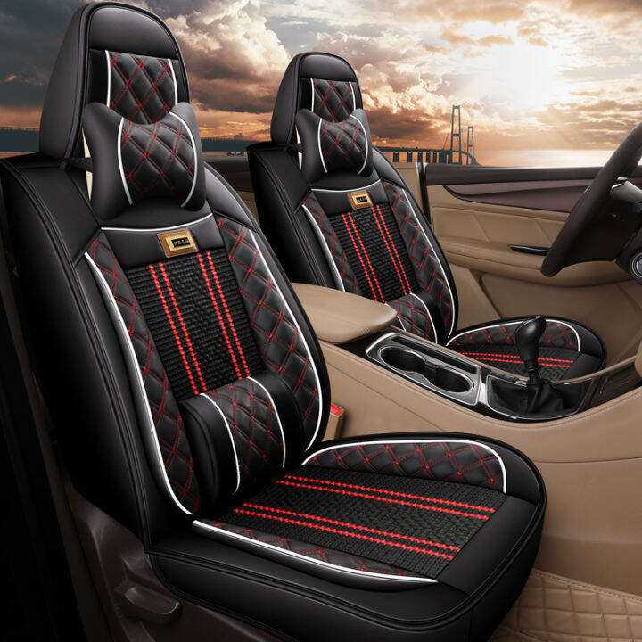 ผ้าคลุมที่นั่งสำหรับ BYD Song MAX Baojun 360 Buick gl6เบาะรองนั่งรถยนต์เรียบง่ายสี่ฤดูหุ้มทั้ง ...