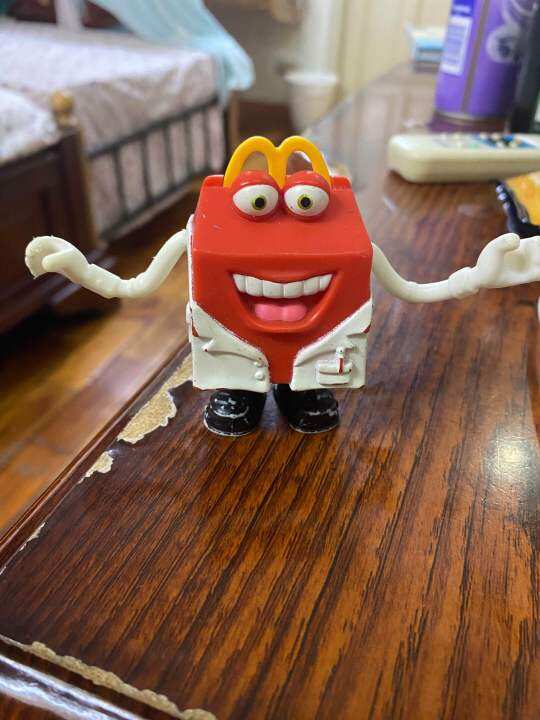 Mcdonald’s Mcdo Red Lunchbox Smiling Version Happy Meal White Shirt ...