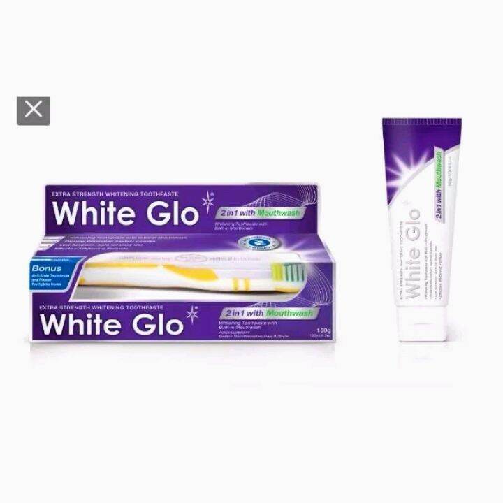 White Glo Extra Strength Whitening Toothpaste 100ml | Lazada PH