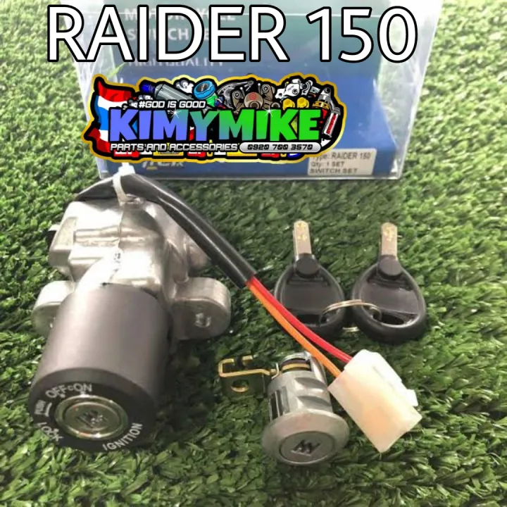 anti theft ignition switch for raider 150 carb ( 2 keys) | Lazada PH