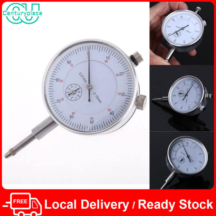 [Local Delivery] Precision 0.01mm Dial Indicator Gauge 0-10mm Accuracy ...