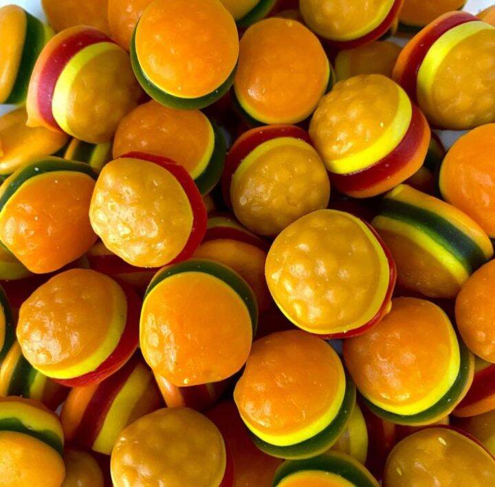 Gummy Burger (Negosyo pack) 160-200 pcs Gummy /sweet /candies and ...
