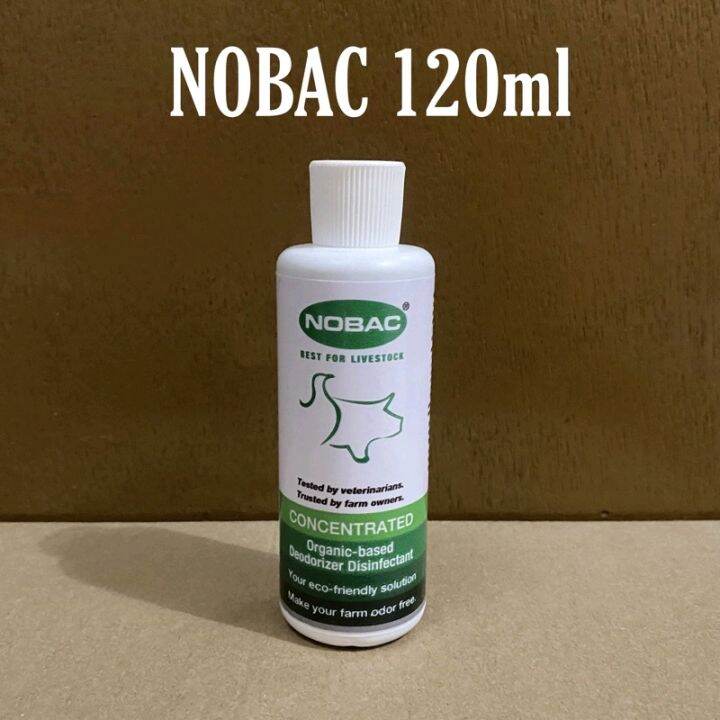 Nobac 120ml Organic Based Deodorizer Disinfectant | Lazada PH