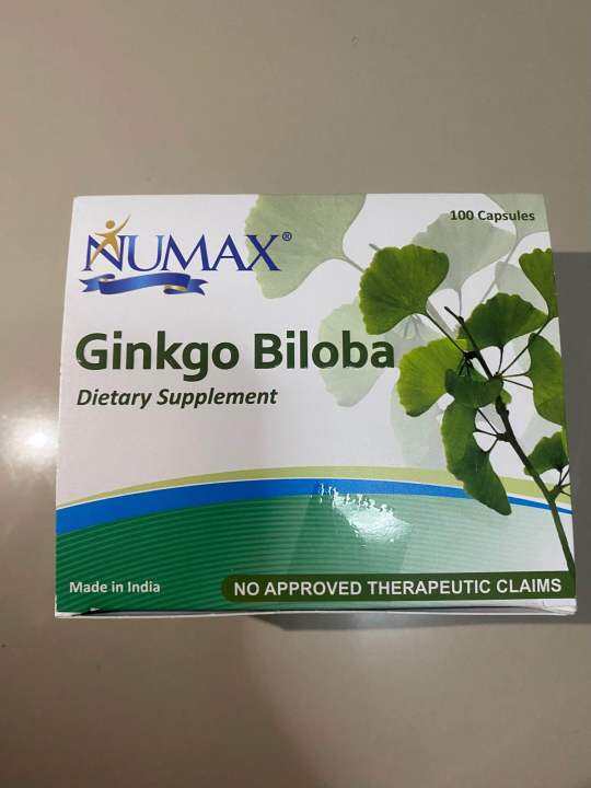 Numax Ginkgo Biloba 35mg 100pcs | Lazada PH