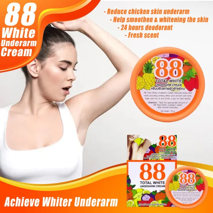 THAILAND TOTAL WHITE UNDERARM CREAM 100% ORIGINAL & AUTHENTIC IMPORTED ...