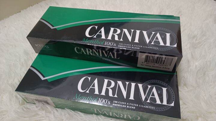 CARNIVAL BLACK LONG MENTHOL | Lazada PH