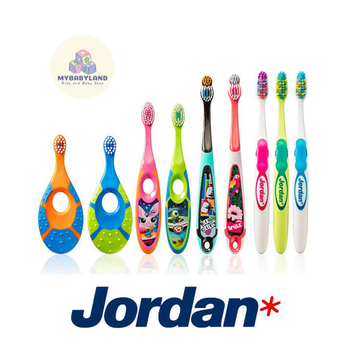 Jordan Toothbrush / Sikat Gigi Bayi / Sikat Gigi Anak-Anak | Oral Care ...