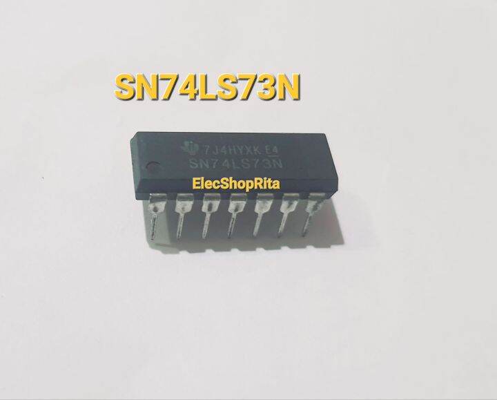 74LS73 , SN74LS73N ,74LS73N IC DIP-14 PIN Semiconductor 14 ขา สินค้าใหม่ (2ตัว/แพ็ค) ภาพถ่าย ...
